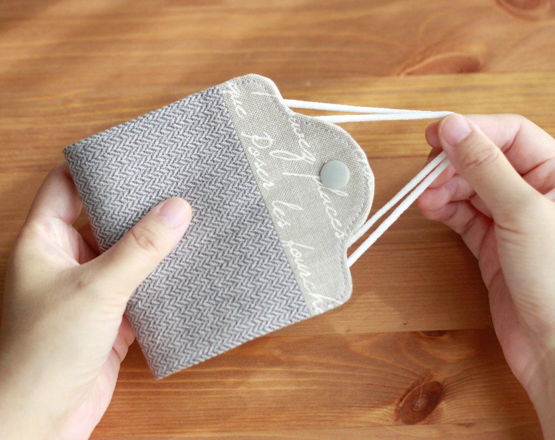 Pattern PDF Tutorial of Face Mask Fold Special to Storage - Etsy