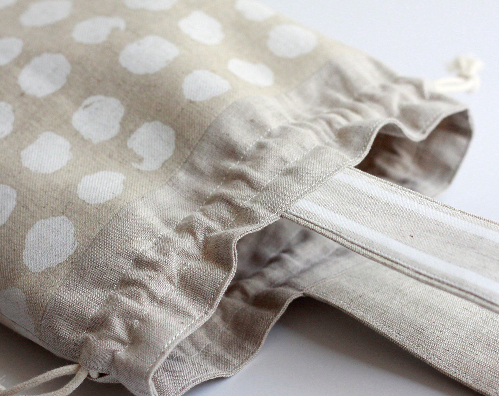 Pattern PDF Tutorial of Drawstring Bag With a Handle - Etsy