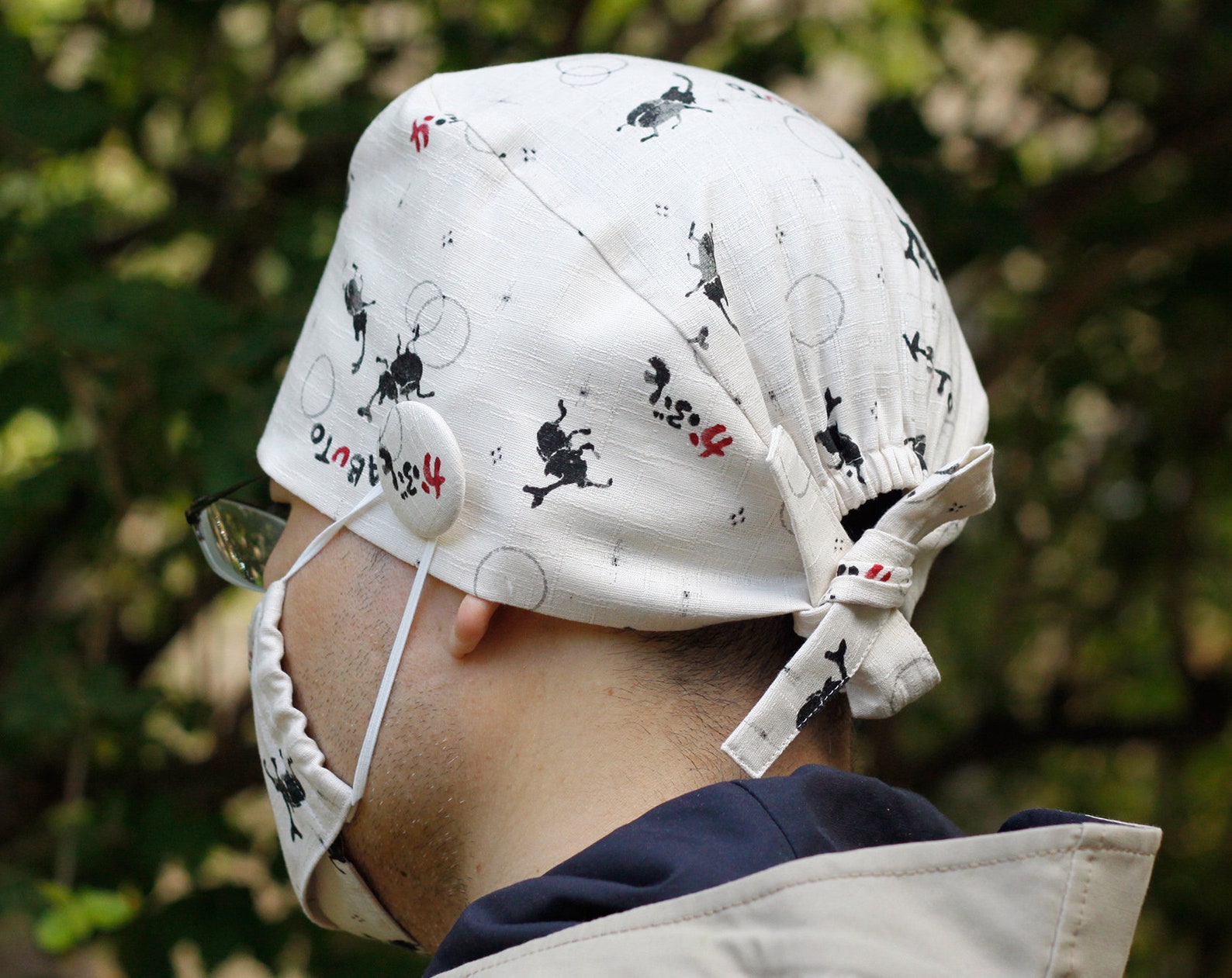 Pattern Tutorials and Patterns of Scrub Cap and Boat-shaped Face ...