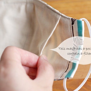 Pattern; Tutorials of 3D and Head Loop Face Masks and Mask Partner ...