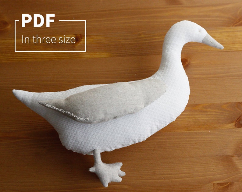 Pattern PDF Duck Sewing Pattern & Tutorial duck dollDuck | Etsy