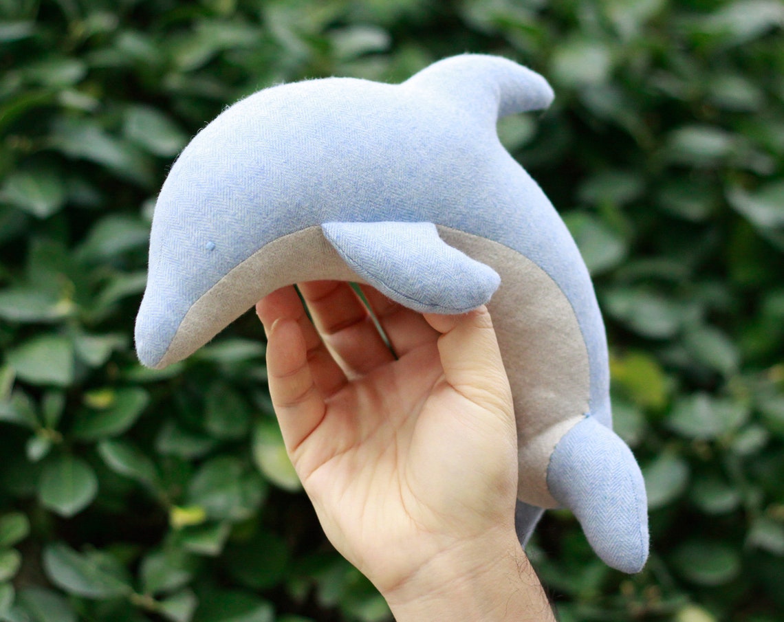 Pattern PDF Dolphin Sewing Pattern & Tutorial Step by Step - Etsy