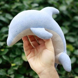 Pattern; PDF Dolphin Sewing Pattern & Tutorial; Step by Step ...