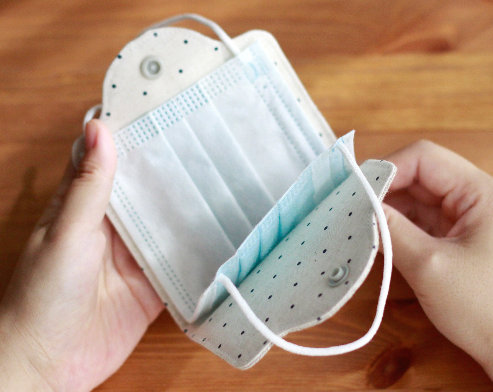 Pattern PDF Tutorial of Face Mask Fold Special to Storage - Etsy