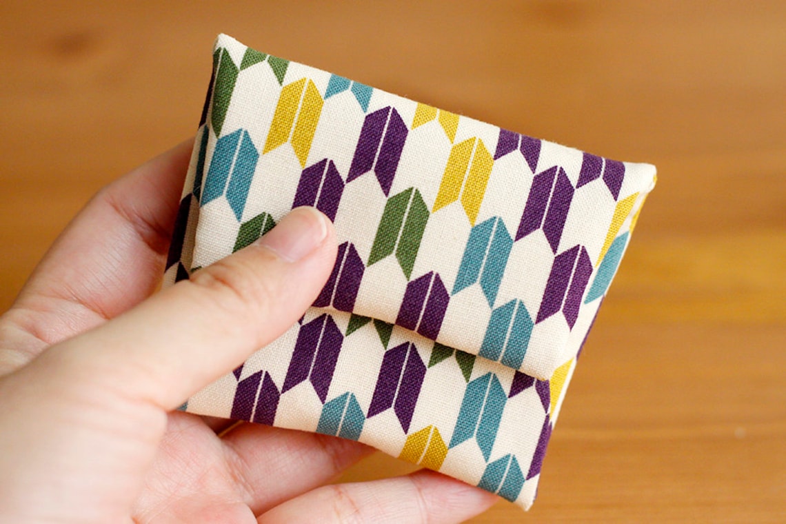 Pattern; Square Coin Purse/tutorials/pdf/patterns/small Bag - Etsy
