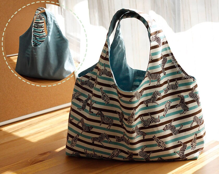 Pattern PDF Tutorial and Pattern of Dual-use Bag Insantly - Etsy