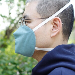 Pattern; Tutorials of 3D and Head Loop Face Masks and Mask Partner ...