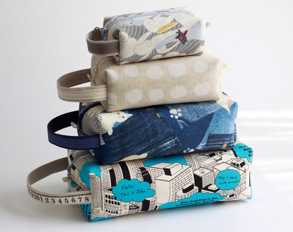 Pattern PDF Tutorial of Zip Bag With a Handle Step-by-step | Etsy