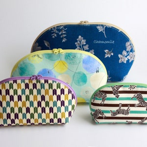 Pattern; PDF Tutorial of Clam Shell Bag; Step-by-step Instruction and ...