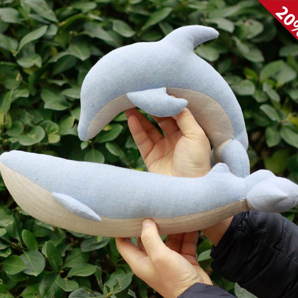 Dolphin Pillow - Etsy