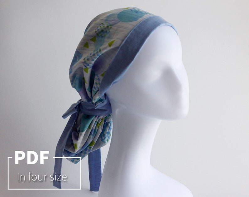 Pattern Tutorial of Scrub Hat Reversible Fully Lined - Etsy