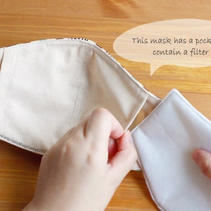 Pattern; 3D Face Mask Sewing Pattern;face Mask With Filter Pocket ...