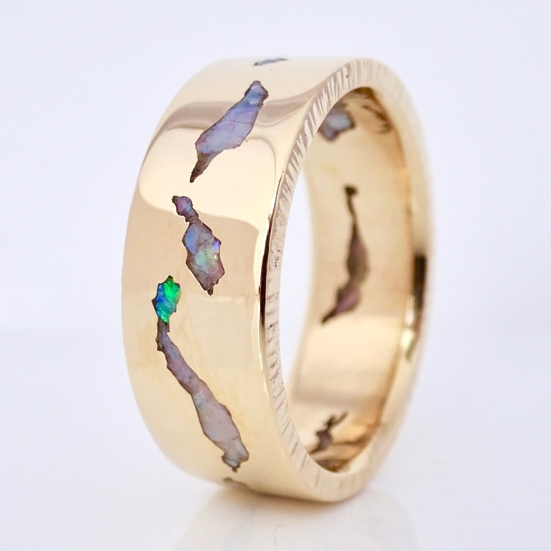 Inlay Ring - Etsy
