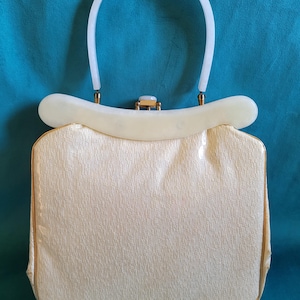 1950's Lucite and Fabric Purse - Etsy