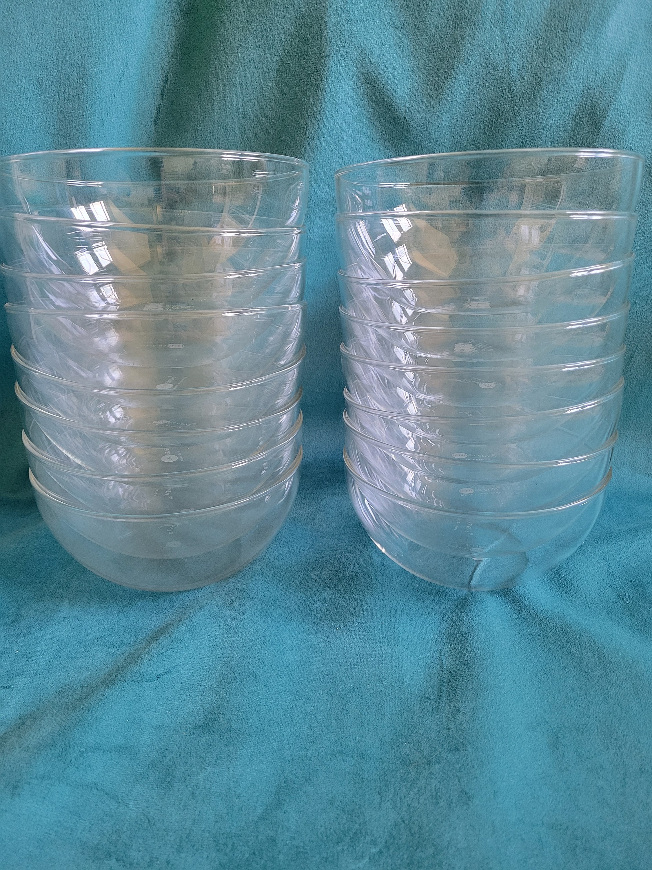 S/4 Jenaer Glass Cereal Bowls - Etsy