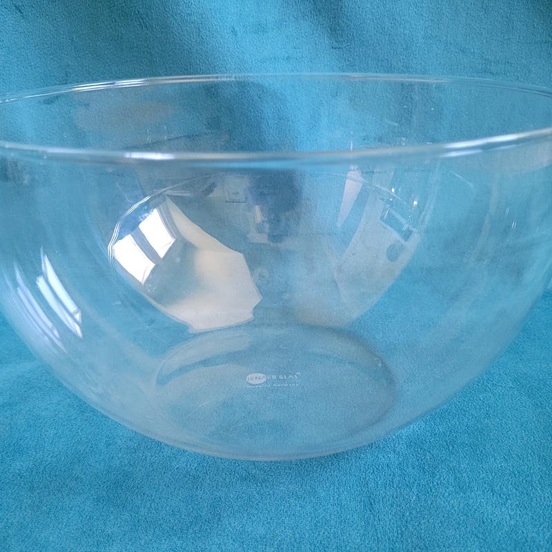 Vintage Glass Bowl - Etsy