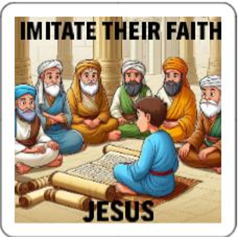 Imitate Their Faith: Jesus - Etsy