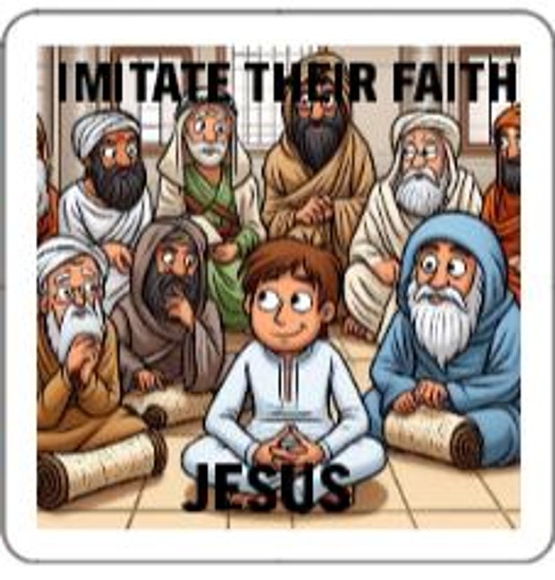 Imitate Their Faith: Jesus - Etsy