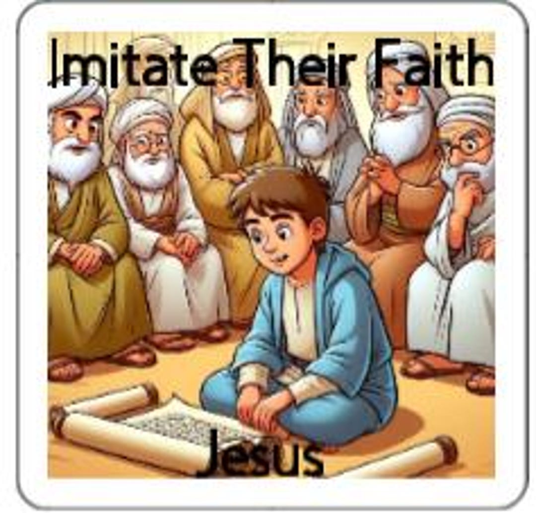 Imitate Their Faith: Jesus - Etsy