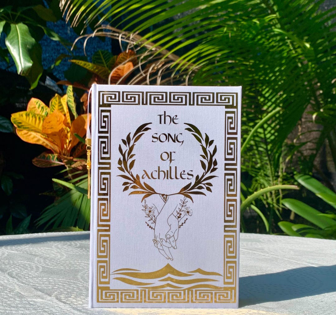 The Song of Achilles Custom Bookbinding Novel - Special Edition ...