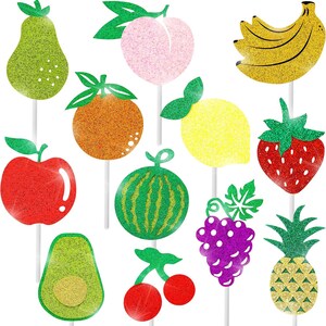 Fruit Birthday Party Decoration Set Fruit Theme Happy Birthday Banner ...