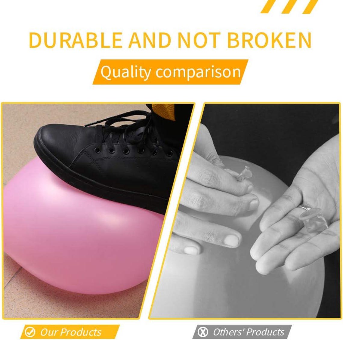 Thickened Balloons, 120 PCS Balloons Assorted Colors, Latex Balloons ...