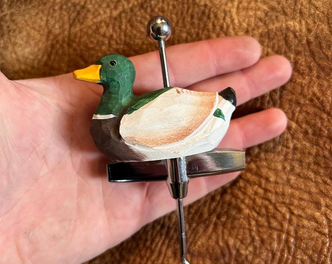 Carved Wooden Duck Corkscrew Wine Bottle Opener - If You Know, You Know ...
