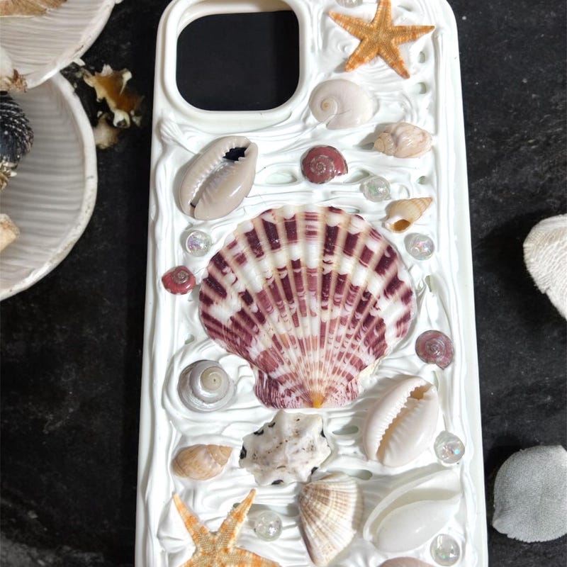 Shell Phone Case - Etsy