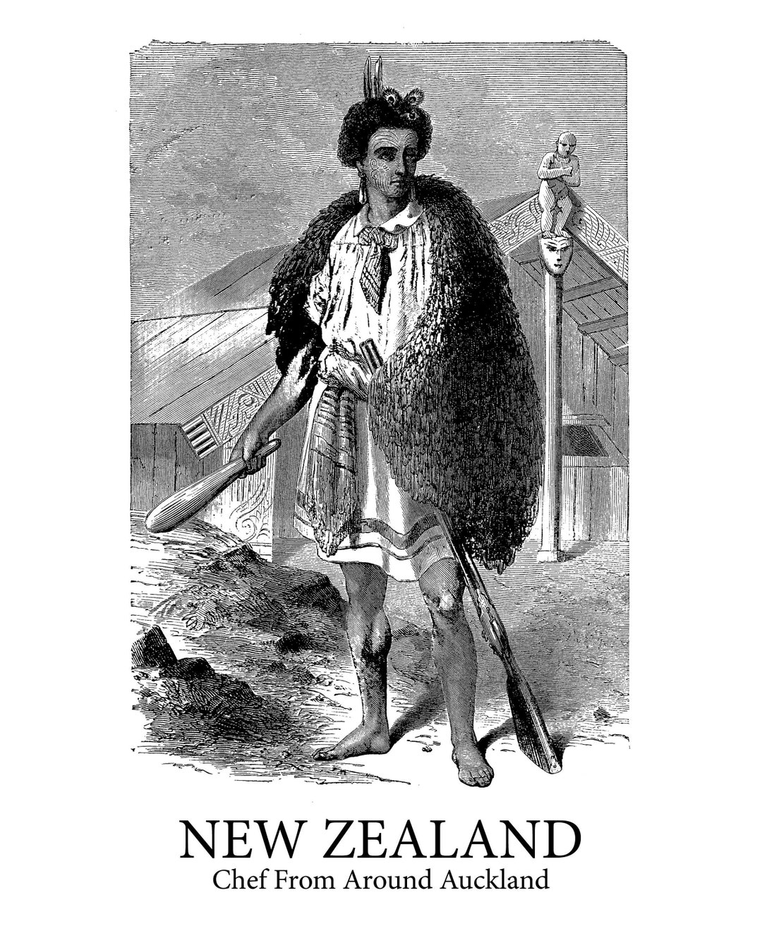 History of New Zealand Vertical Posters Chief From Auckland Historical ...