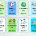 Science Classroom Hall Passes: Customizable Canva Template (digital ...