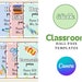 Primary Colors Classroom Hallpass /canva, Passes, Bathroom, Hall Pass ...