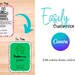 Printable Classroom Hall Passes: Customizable Canva Template - Etsy UK