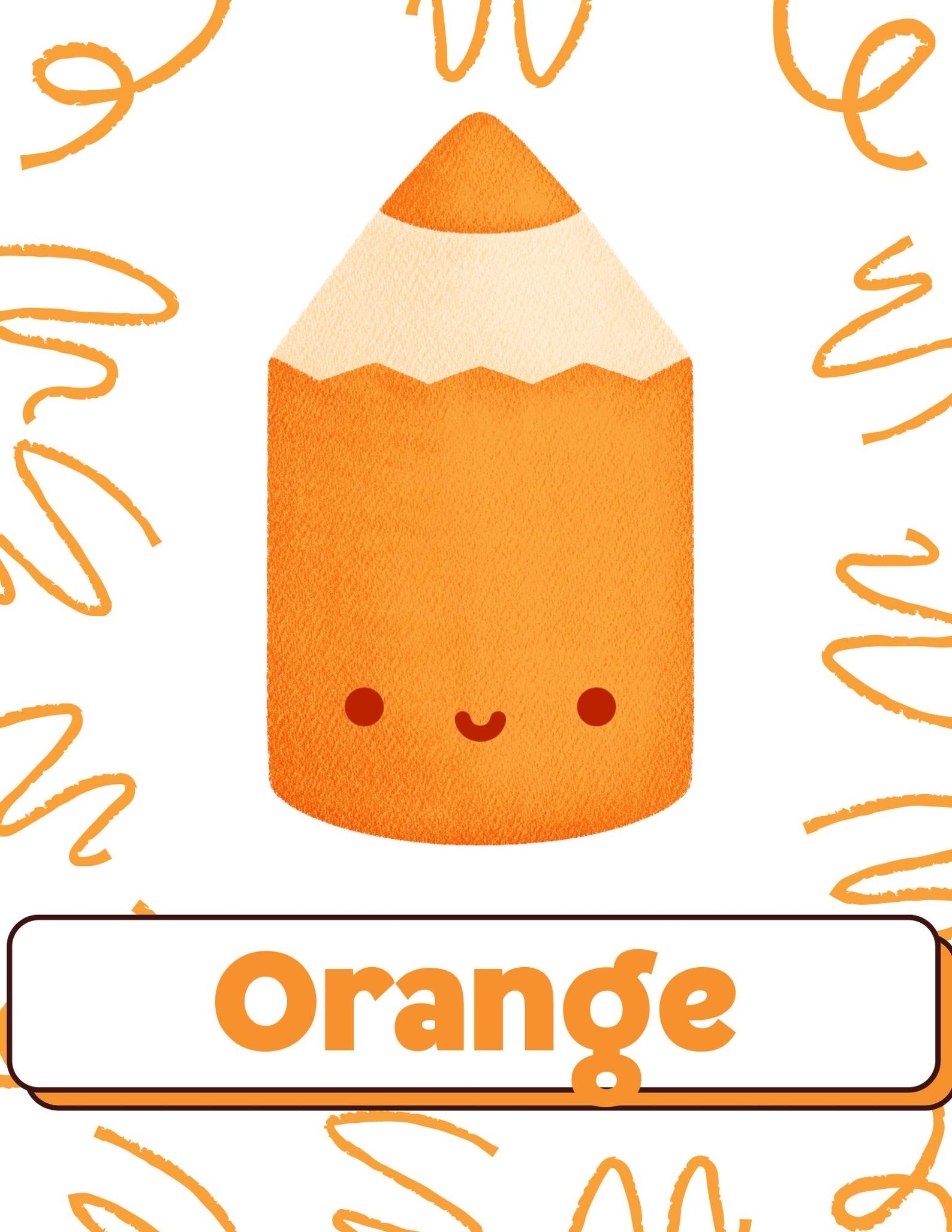 Color Posters, Classroom Posters, Education Flash Cards, Colorful ...