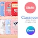 Printable Classroom Hall Passes: Customizable Canva Template - Etsy UK