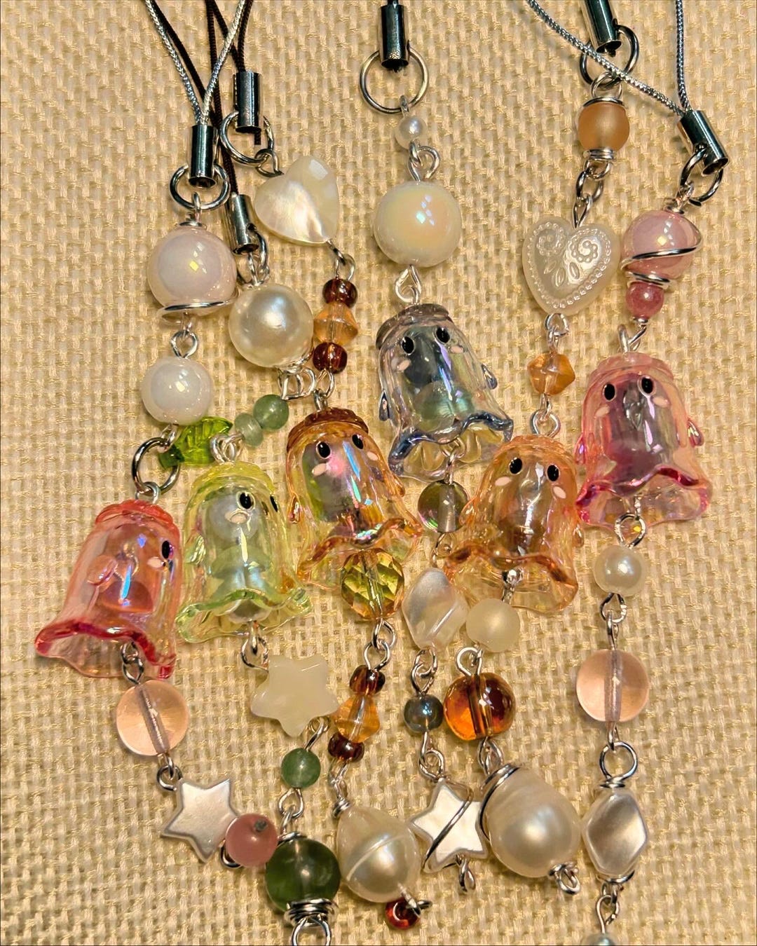 Forest Sprite Phone Charms- Halloween Ghost Phone Charms, Halloween ...