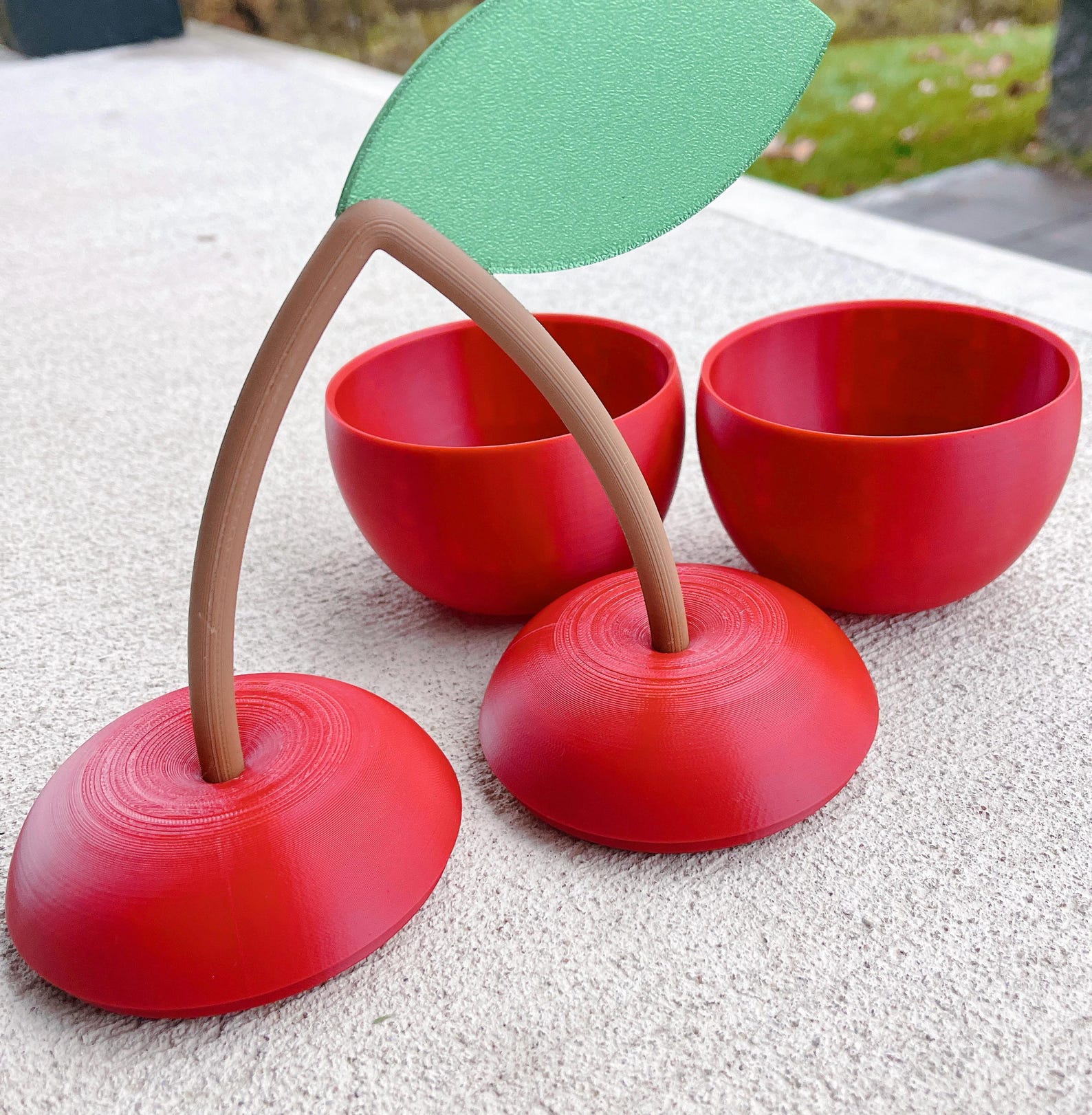 Cherry, Double Cherries, Cherry Containers, Fruit, Fruit Containers ...