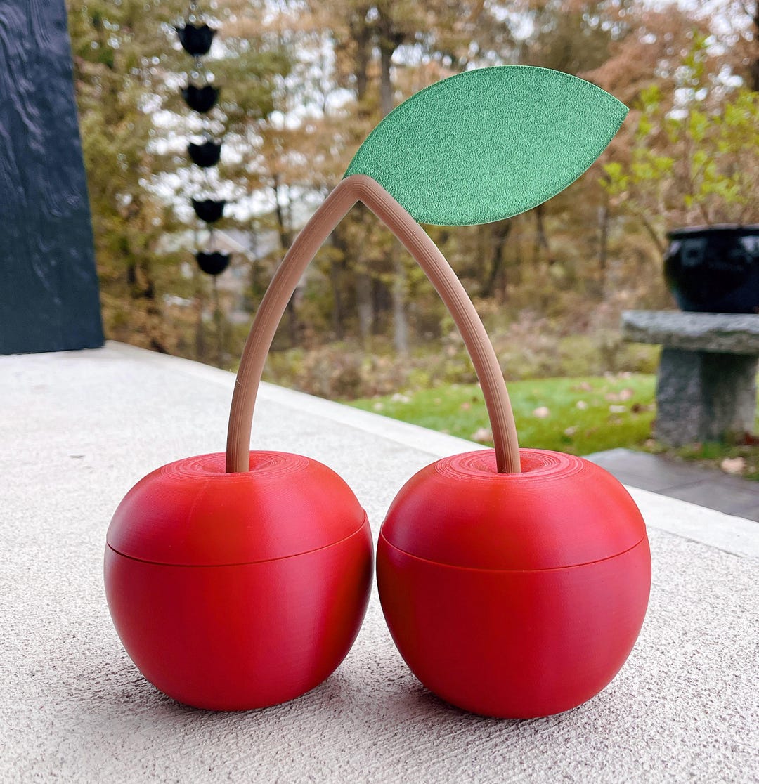 Cherry, Double Cherries, Cherry Containers, Fruit, Fruit Containers ...