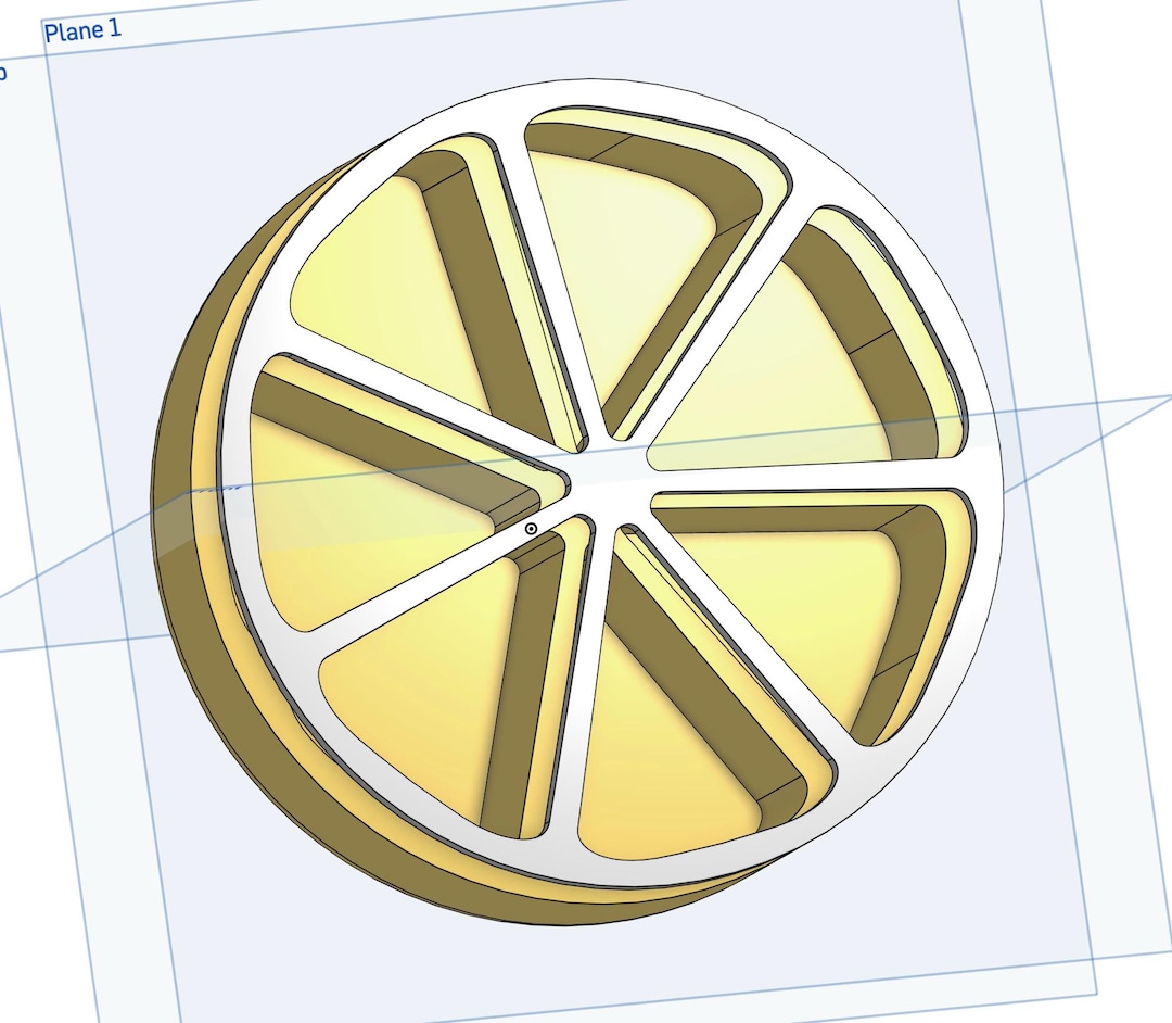 Lemon Trinket Tray, Lemon Tray, STL File, Downloadable, 3D Printed ...