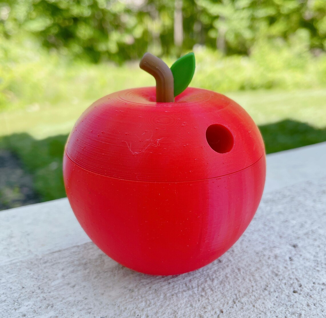 Apple Container, Apple, Crystal Apple, Rhinestones, 3D Printed Apple ...