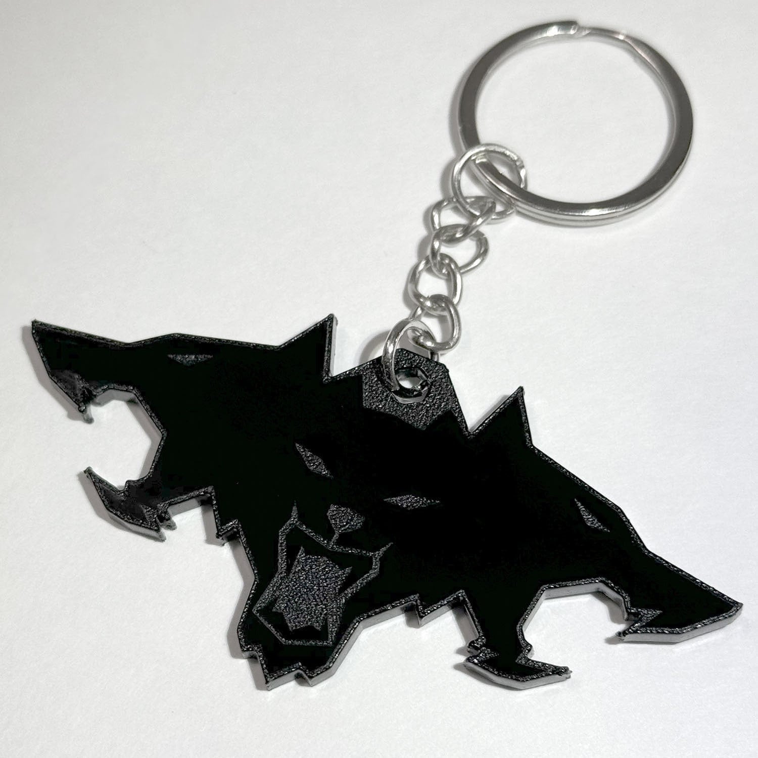 Tesla Cybertruck Cyberbeast Logo Keychain Accessory Gift 3 Width X 1.6 ...