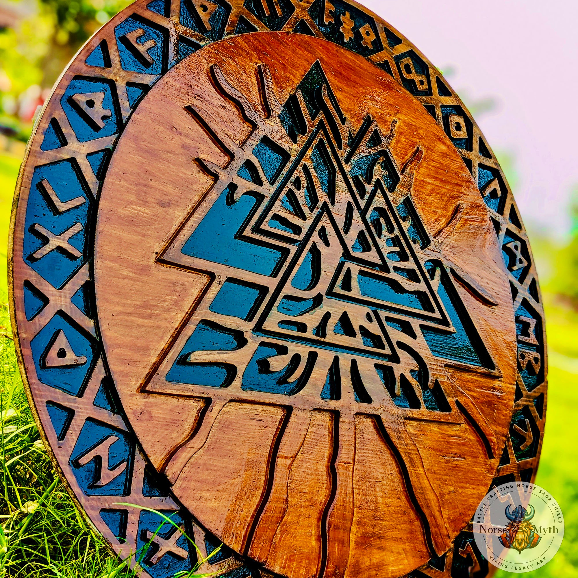 Authentic Viking Shield-handcrafted Viking Shield-norse Gear, Custom ...