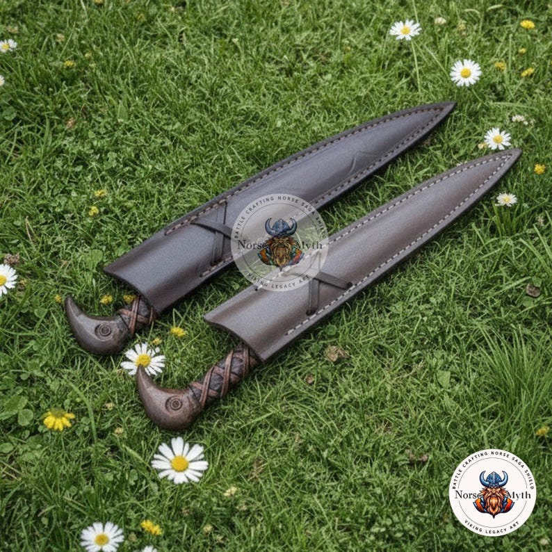 Skyrim Daedric Dagger Replica With Raven Design – Metal Fantasy Knife ...