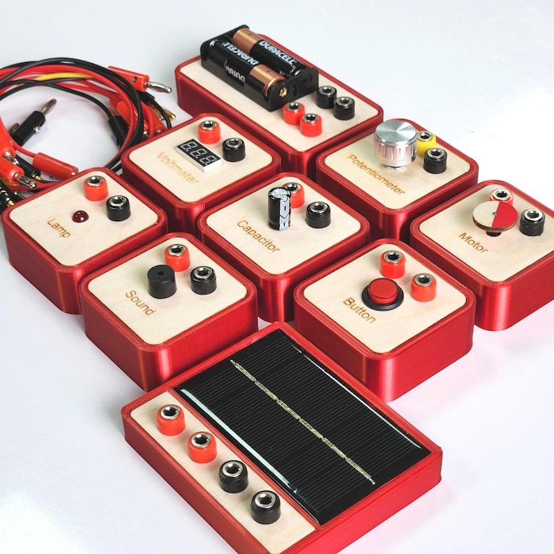 Electrical Circuits Experiment Kit, STEM Education Toy - Etsy