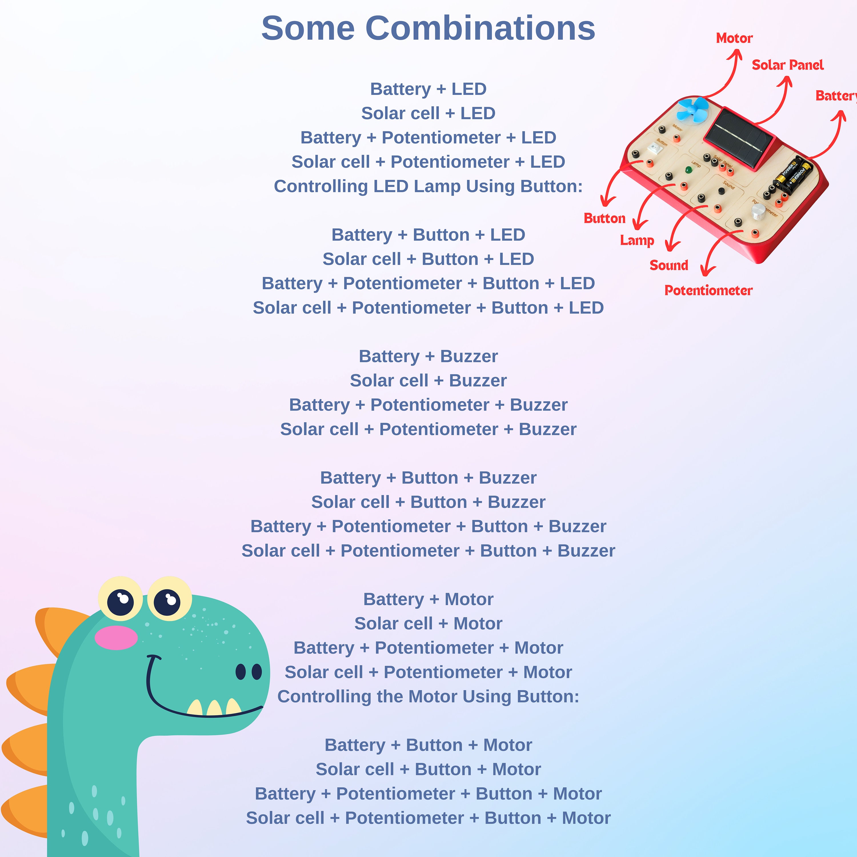 Basic Electrical Experiment Set, Renewable Energy, Educational Science ...