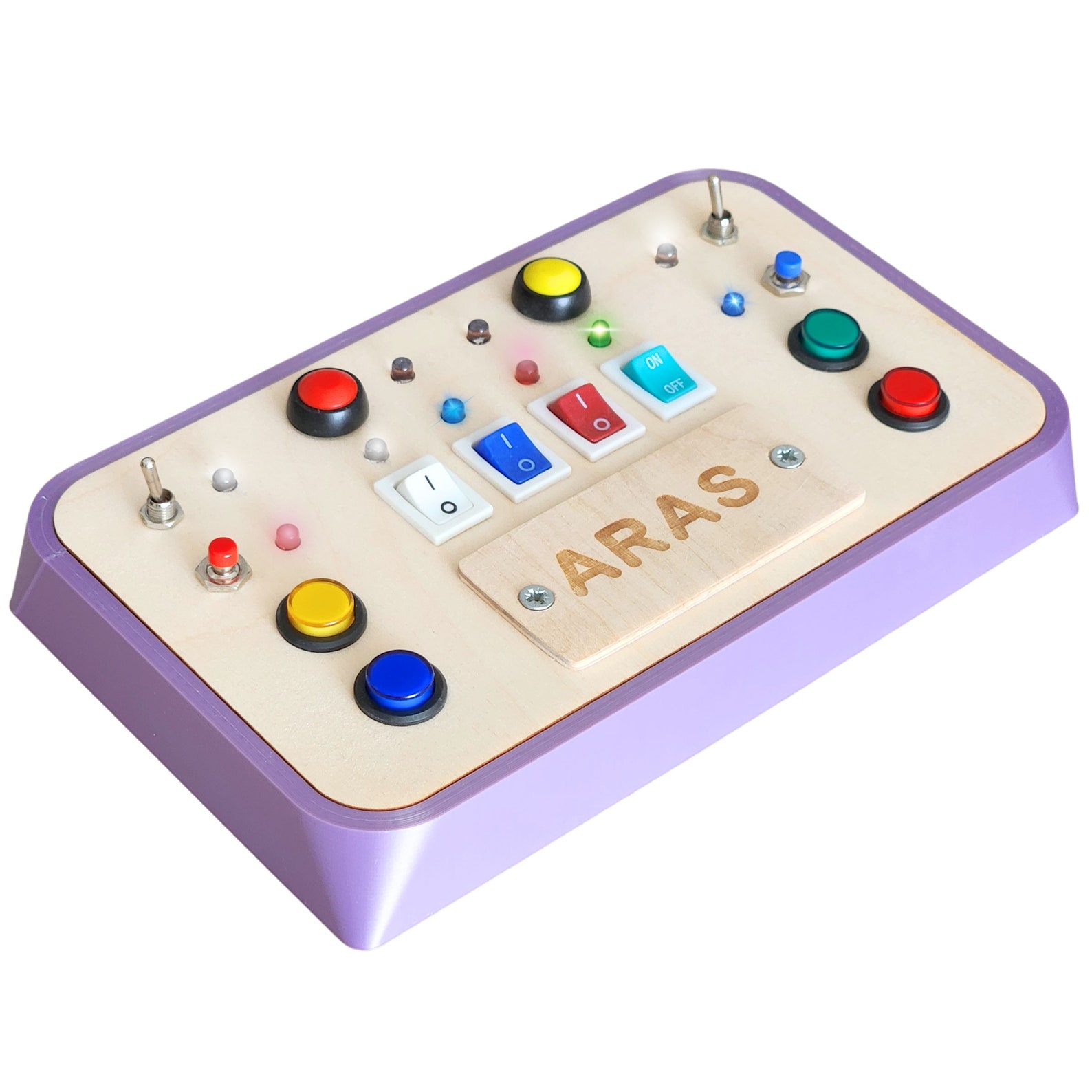 Busy Board for Baby, Button Switch Board, , Travel Busy Board ...