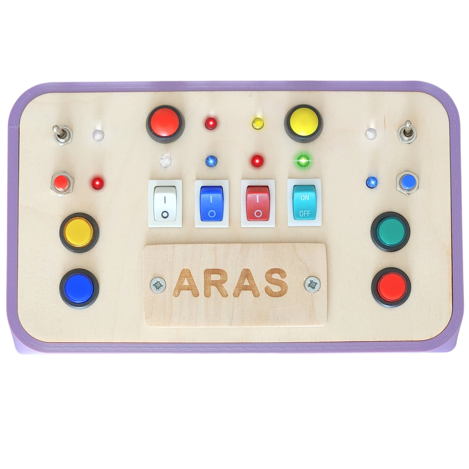 Busy Board for Baby, Button Switch Board, , Travel Busy Board ...