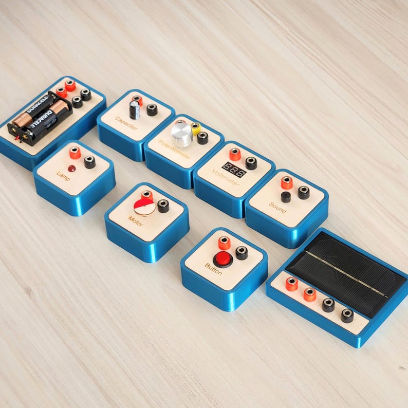 Electrical Circuits Experiment Kit, STEM Education Toy - Etsy