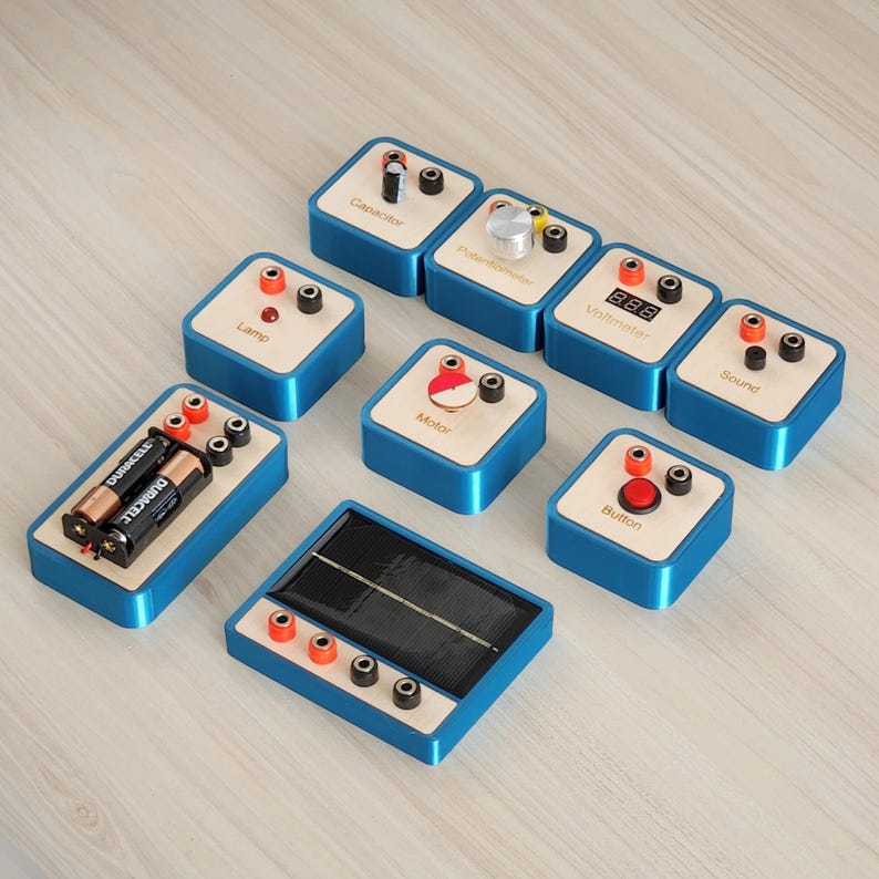 Electrical Circuits Experiment Kit, STEM Education Toy - Etsy