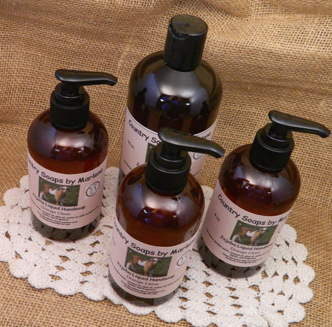 Orange Clove Liquid Hand Soap - Etsy