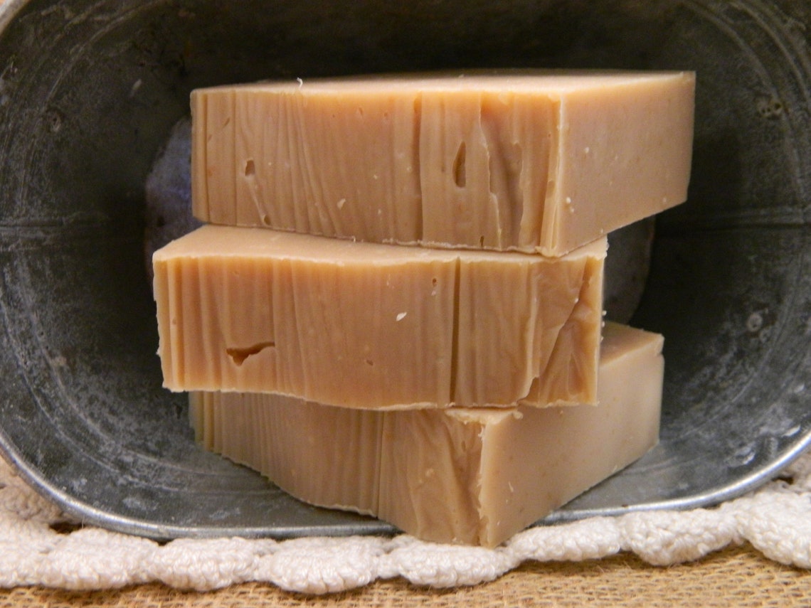 Oatmeal Milk And Honey Goats Milk Soap With Colloidal Oatmeal Etsy